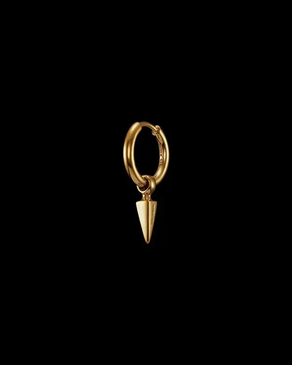 MARIA NILSDOTTER Tiny Poison Arrow Earring - Gold