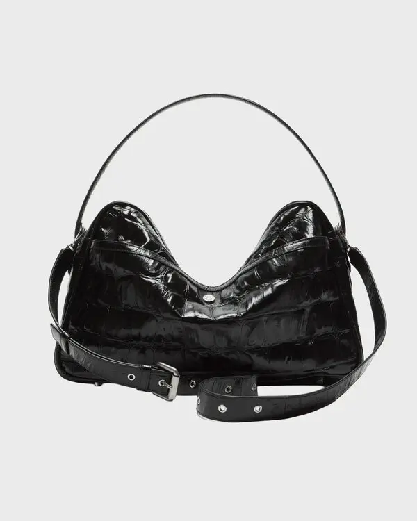 Acne Studios Bag Camero Camera Croco
