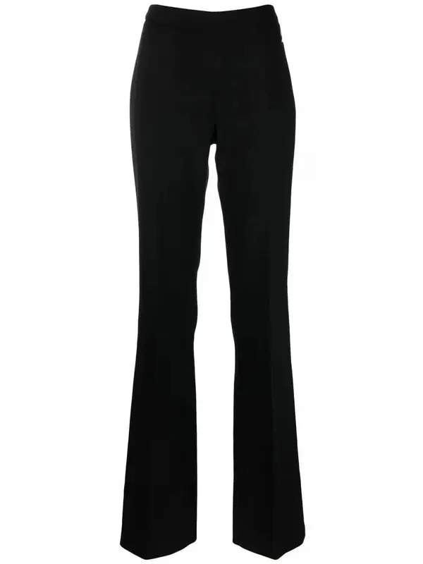 Just Cavalli Logo-plaque Flared Tailored Trousers