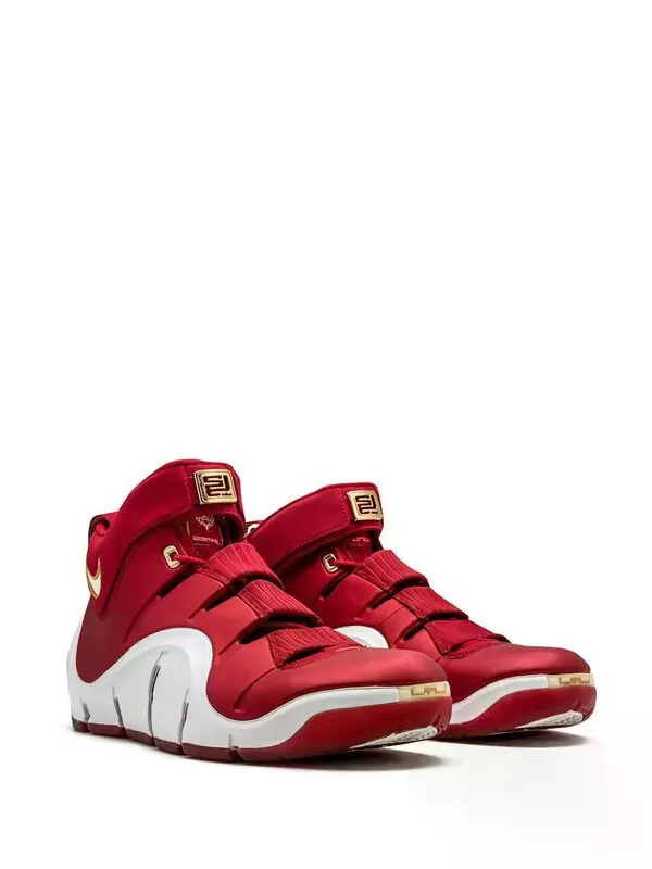 Nike Zoom Lebron 4 China Sneakers - Red