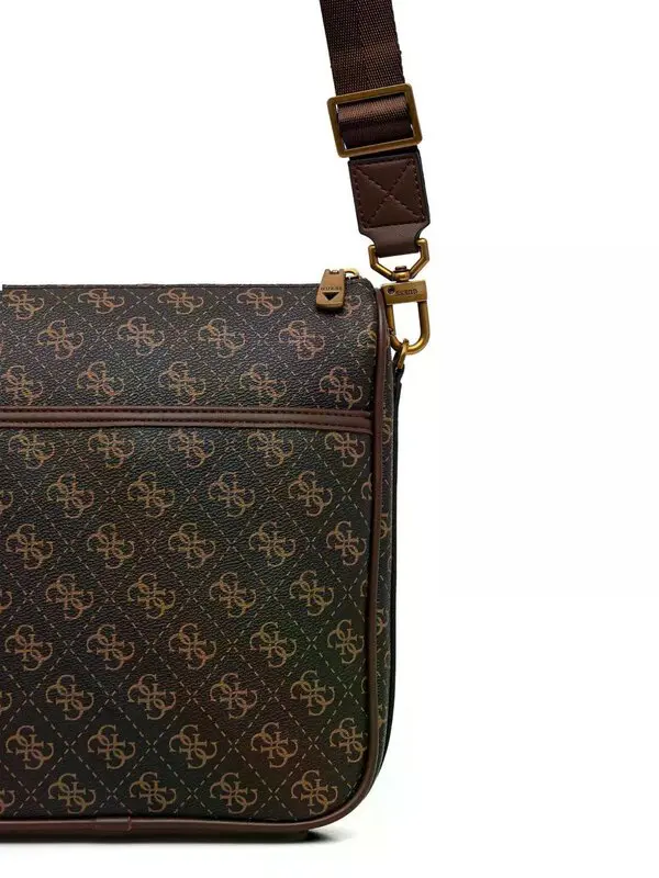 Guess Mini Milano 4g Messenger Bag - Brown