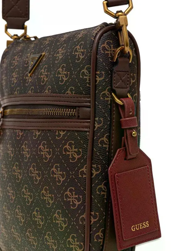 Guess Mini Milano 4g Messenger Bag - Brown