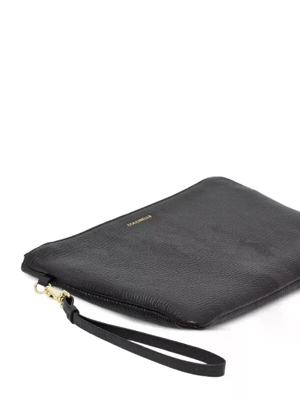 COCCINELLE Large Alias Leather Clutch
