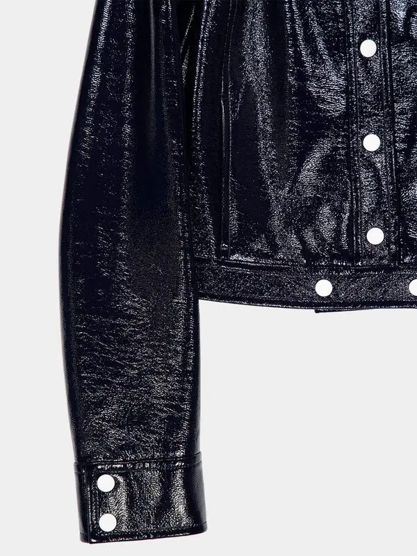 COURREGES Reedition Vinyl Jacket - Blue