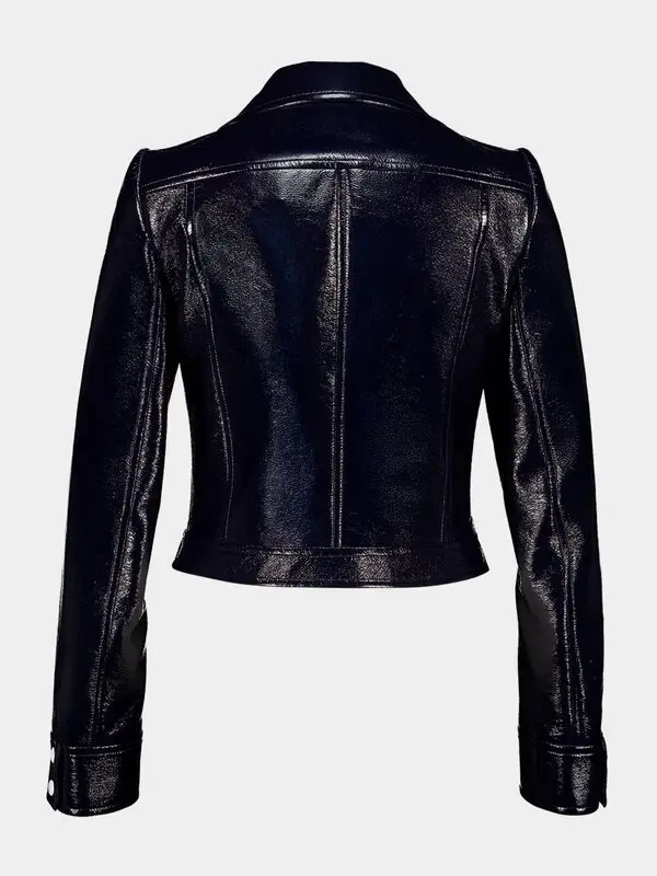 COURREGES Reedition Vinyl Jacket - Blue