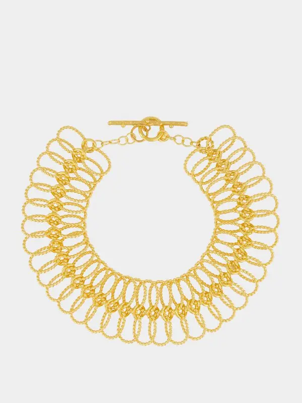 Sylvia Toledano Xxl Link Chain Necklace - Gold