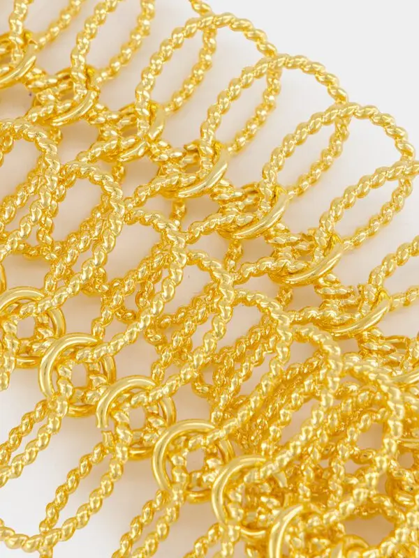Sylvia Toledano Xxl Link Chain Necklace - Gold