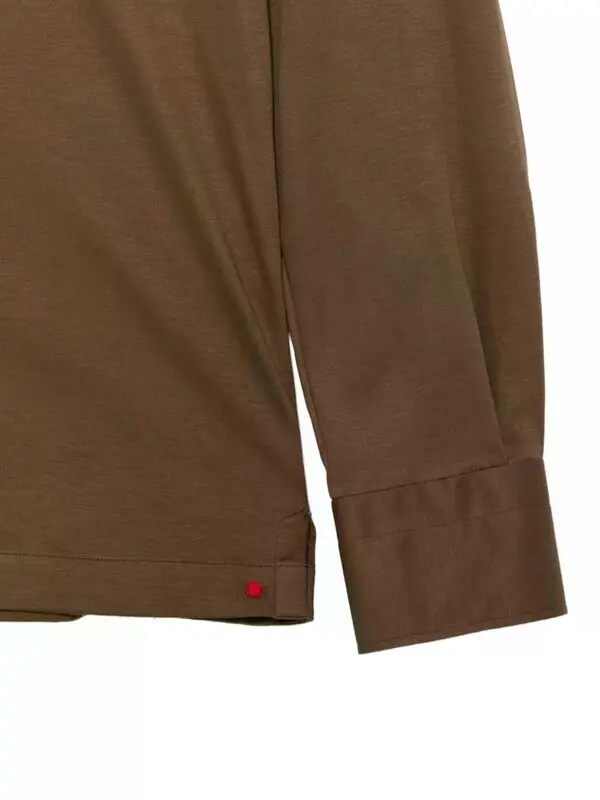 Kiton Positano Long-sleeve Polo Shirt