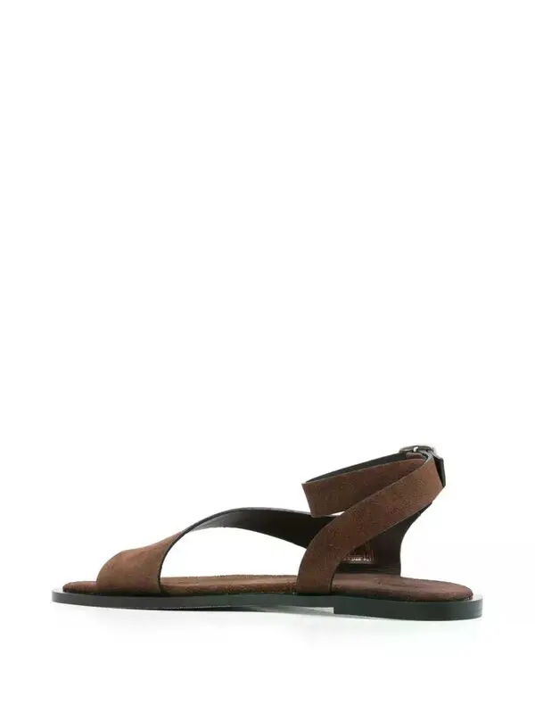 ALOHAS Buckle-fastening Asymmetric Sandals