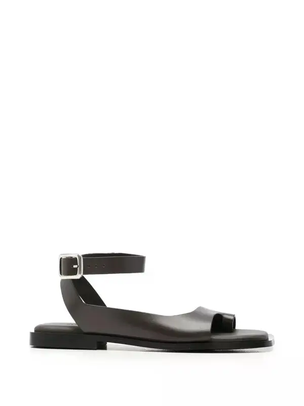 ALOHAS Buckle-fastening Toe-strap Sandals - Brown