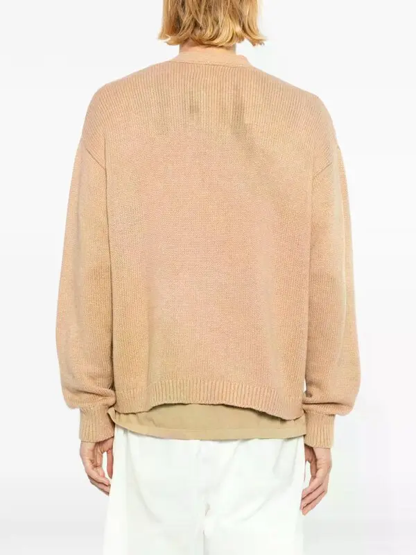 Polo Ralph Lauren Embroidered Cardigan - Brown