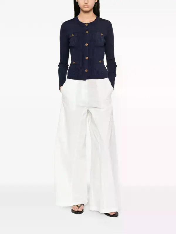 TWINSET Ribbed Knit Cardigan