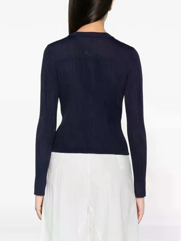 TWINSET Ribbed Knit Cardigan