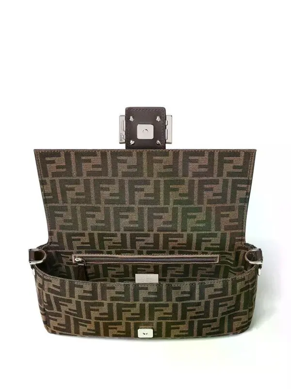 Fendi Baguette Logo Pattern Tote