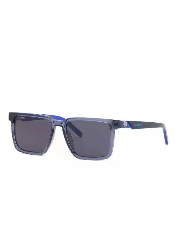 PLEIN SPORT Square Frame Touchdown Sunglasses