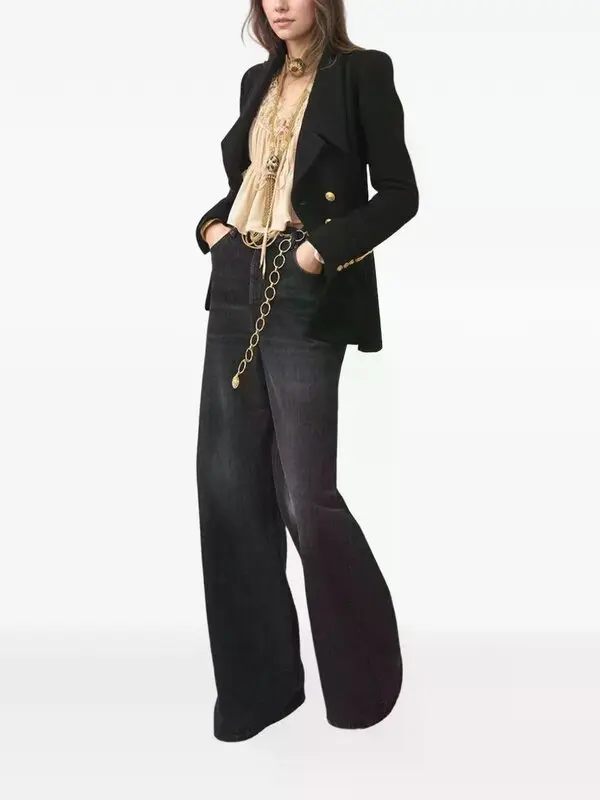 Chloé Cotton Wide Leg Jeans