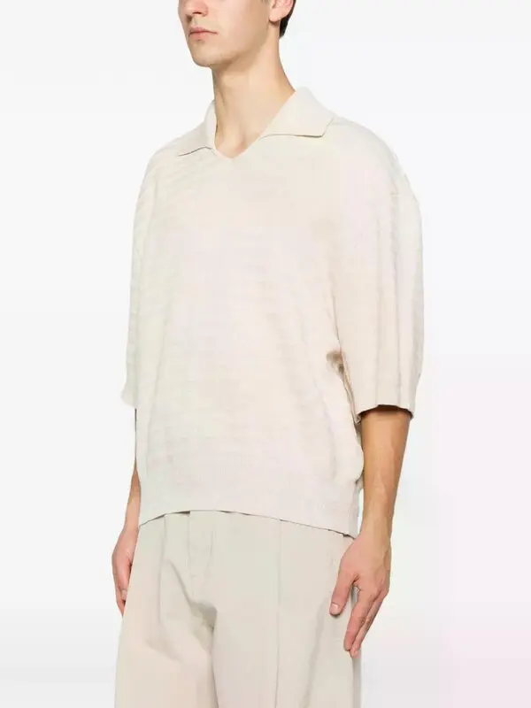Jacquemus V-neck T-shirt