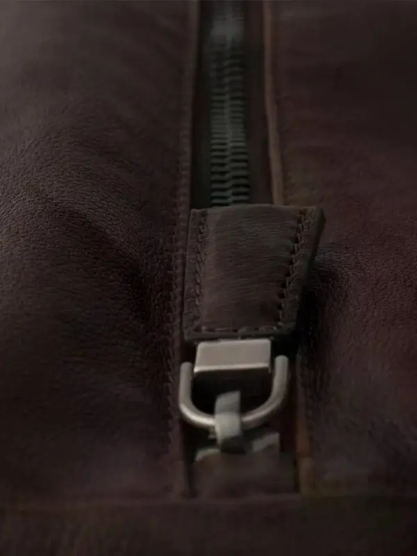 Prada Leather Explore Bag With Detachable Straps - Brown