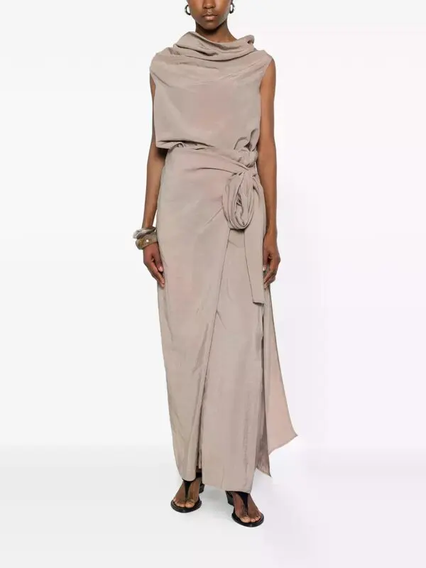 Sú Draped Tie-fastening Pants