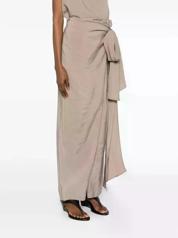 Sú Draped Tie-fastening Pants