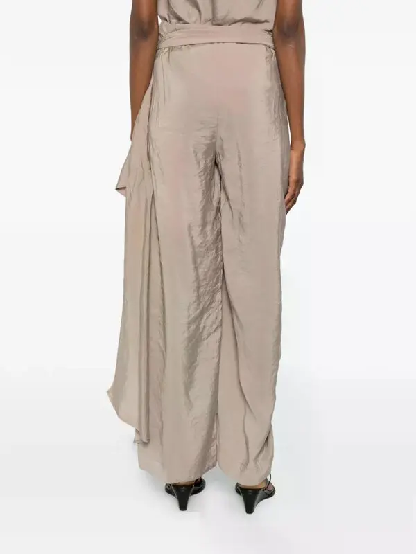Sú Draped Tie-fastening Pants
