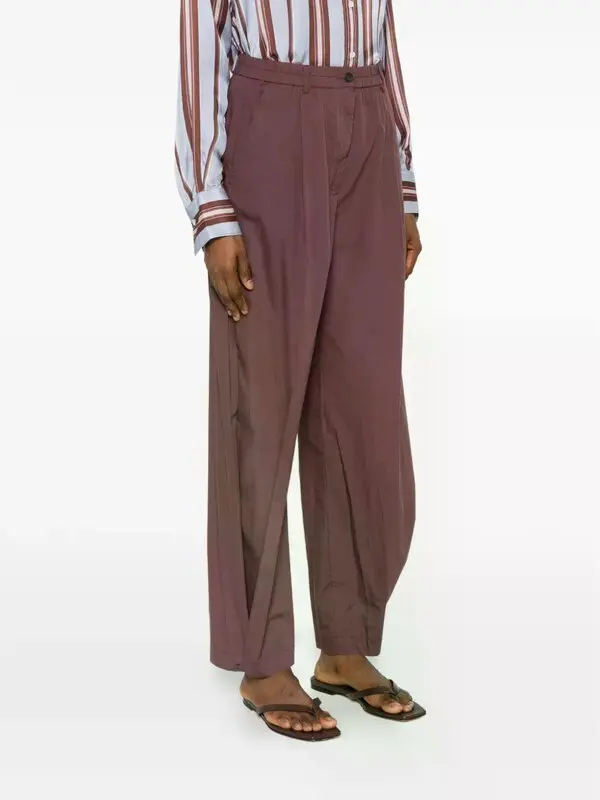 DIEGA Pleated Wide Leg Trousers