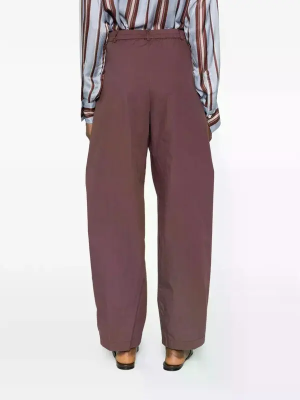 DIEGA Pleated Wide Leg Trousers