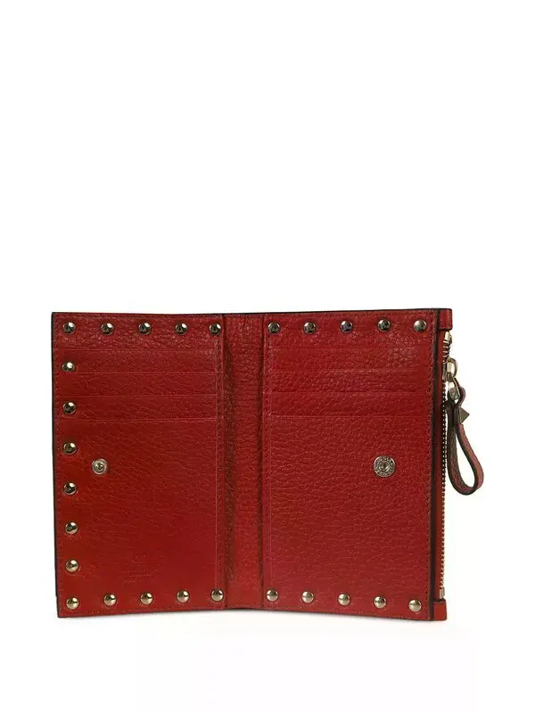 Valentino Garavani Rockstud Animal-print Coin Purse
