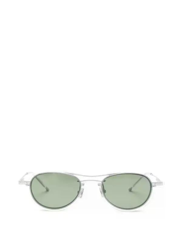 Maison Kitsuné Clip-on Glasses - Silver