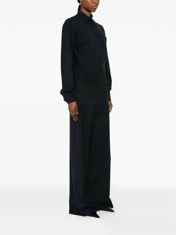 PT TORINO Long-sleeve Button-up Jumpsuit