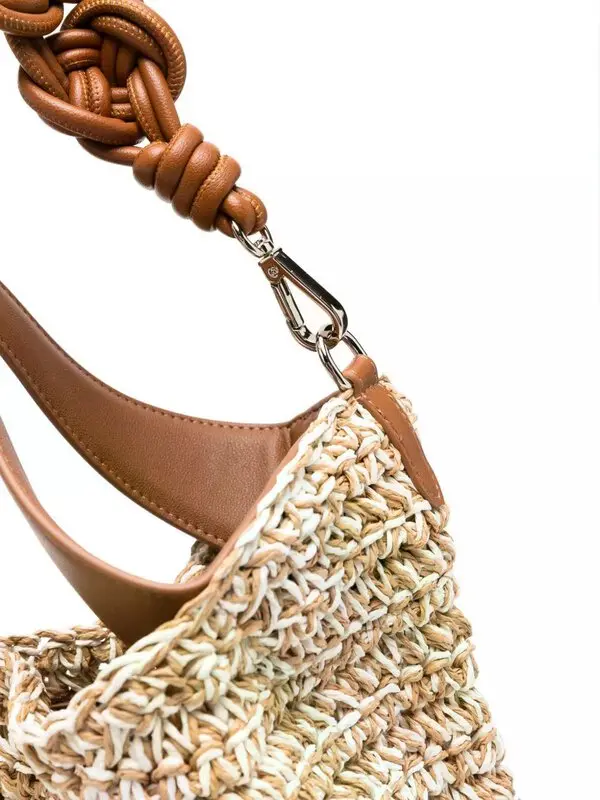 ERMANNO FIRENZE Anika Braided-handle Woven Tote Bag