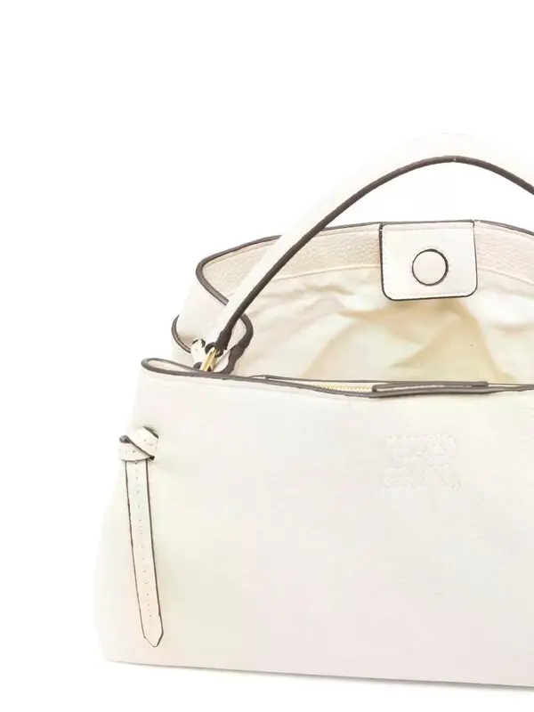 ERMANNO FIRENZE Grainy Leather Tote Bag