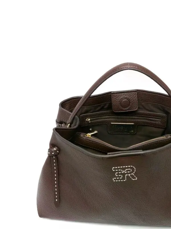 ERMANNO FIRENZE Aliana Medium Logo-plaque Tote