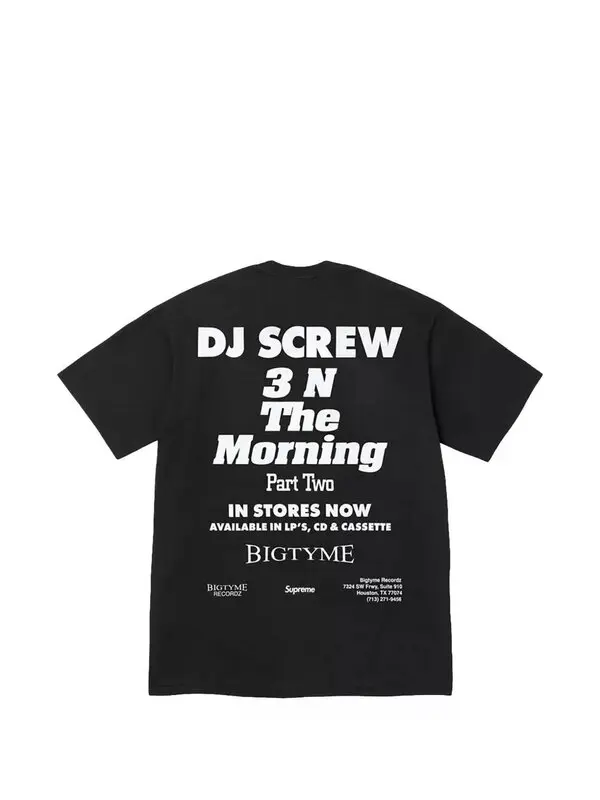 Supreme X Dj Screw Suc Round-neck T-shirt