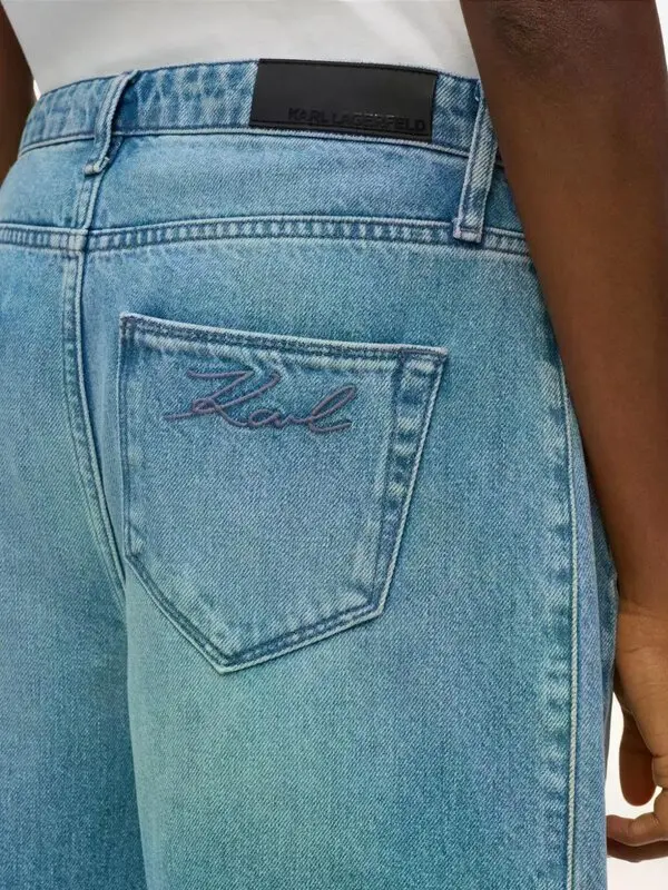 Karl Lagerfeld Barrel-leg Jeans