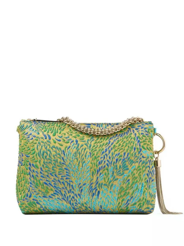 JIMMY CHOO Callie Jacquard Clutch Bag