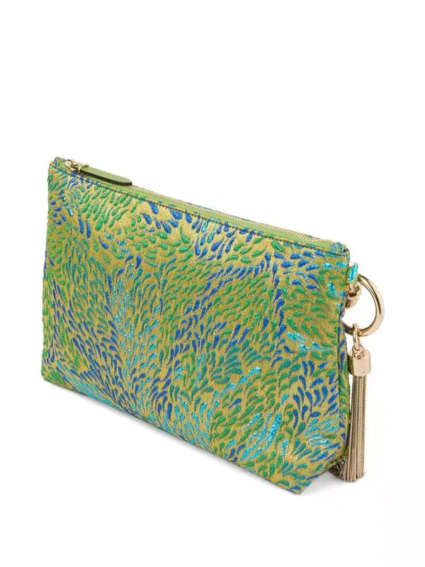 JIMMY CHOO Callie Jacquard Clutch Bag