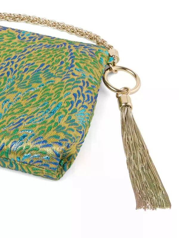 JIMMY CHOO Callie Jacquard Clutch Bag