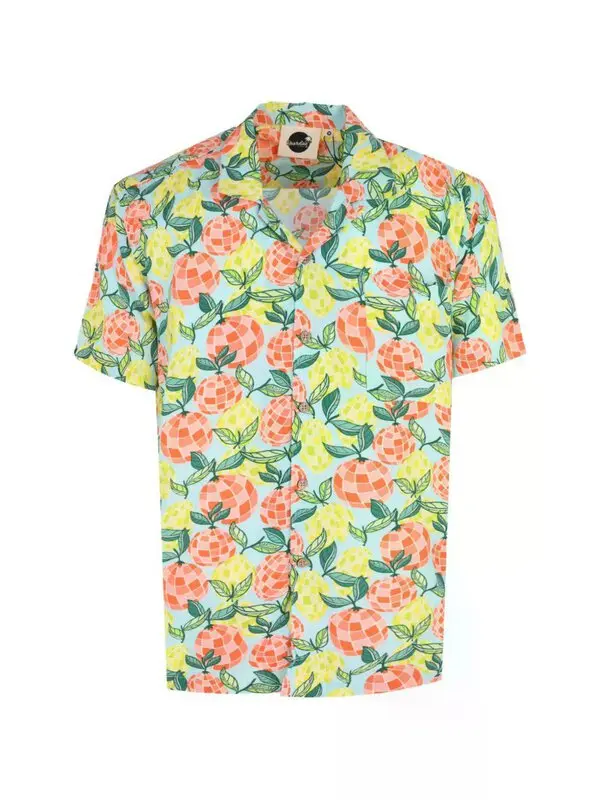 BOARDIES Citrus Disco Camp-collar Shirt