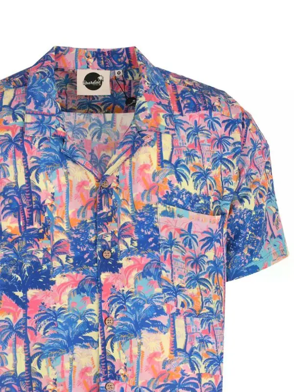 BOARDIES Havana Palm-print Shirt