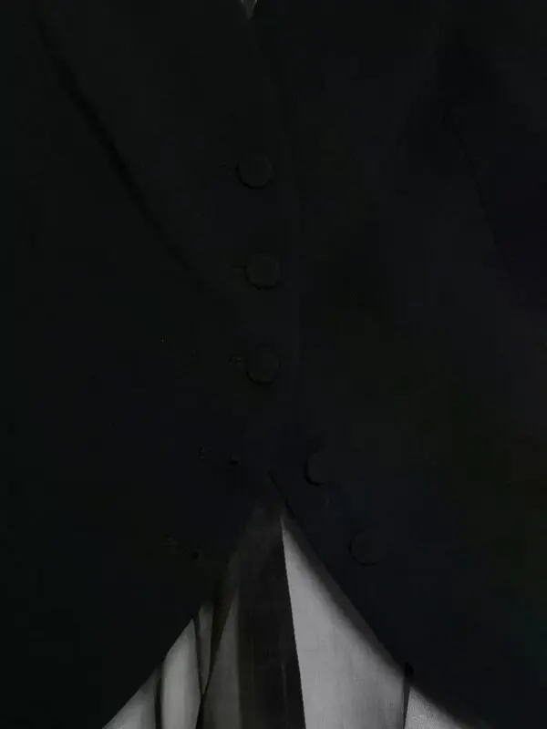 Emporio Armani Sheer-panel Waistcoat