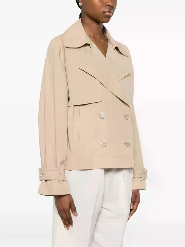 Peserico Double-breasted Cropped Jacket