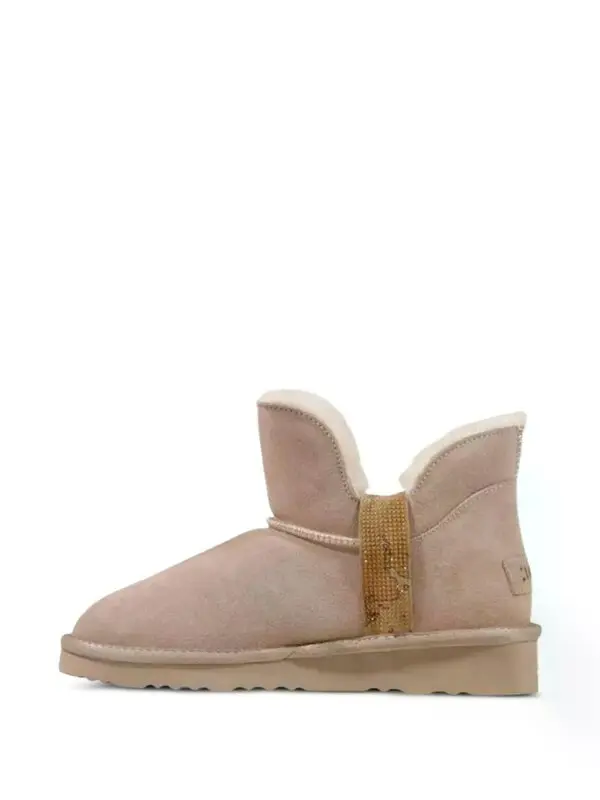 ALVIERO MARTINI 1° CLASSE Geo Map-print Suede Ankle Boots