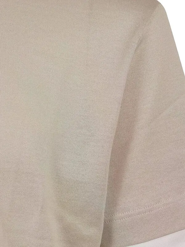 Eleventy Layered T-shirt - Neutrals