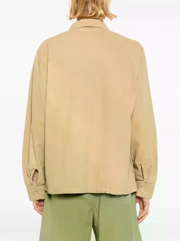 STAN RAY Logo-patch Shirt Jacket