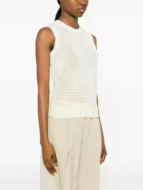 Herno Perforated Knit Top