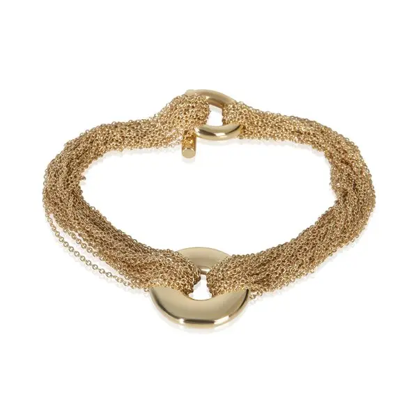Tiffany & Co. Yellow Gold Multistrand Toggle Bracelet - Yellow_gold