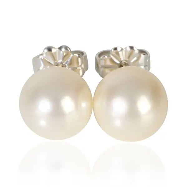 Tiffany & Co. Sterling Silver Pearl Earrings - Sterling_silver