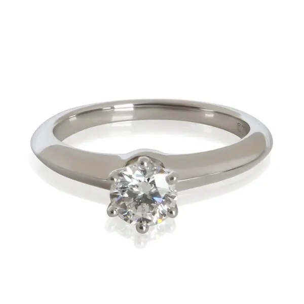 Tiffany & Co. 0.6 Ct Diamond Engagement Ring - Platinum