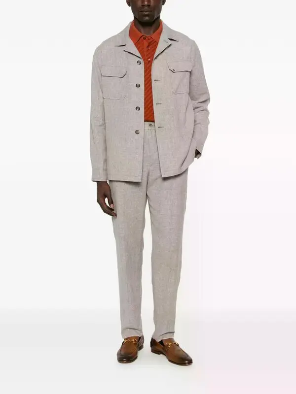Tagliatore Chest-pocket Button-up Jacket